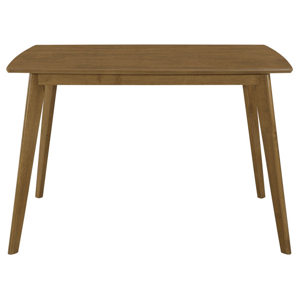 Corrigan Studio® Loreta Dining Table with Angled Legs Chestnut - Wayfair Canada